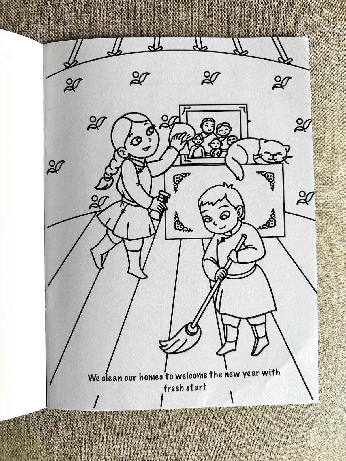 Mongolian Children’s Coloring Book - Mongolian Cultural Council